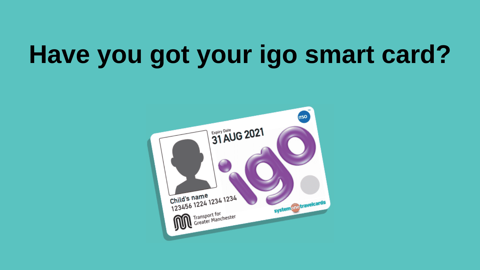 Does your child have an igo card? - The Laurus Trust